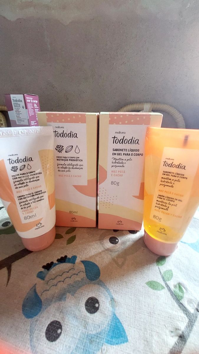Linha Todo Dia Natura Cosmético Feminino Natura Nunca Usado 83331208