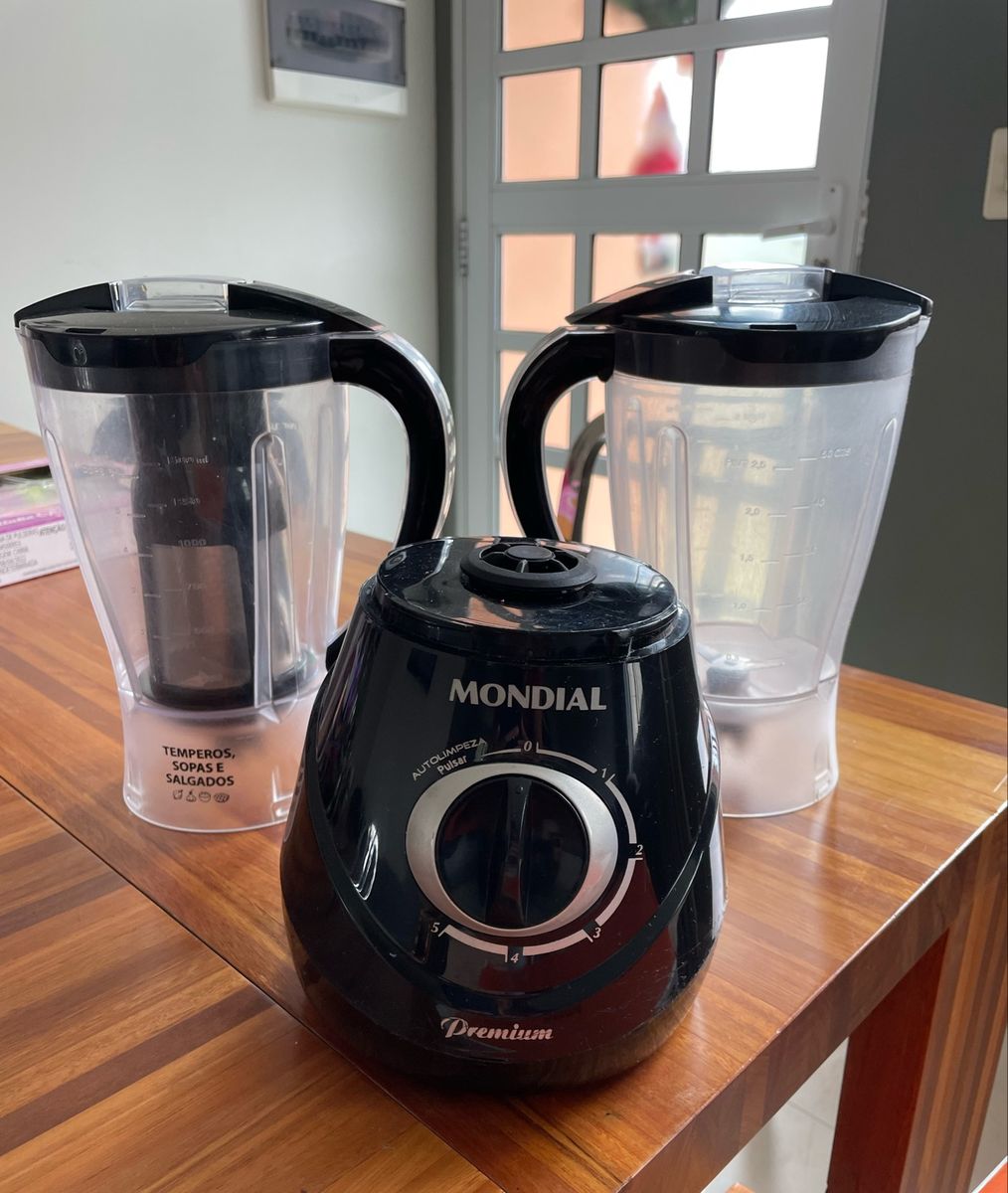 Liquidificador Mondial com 2 Copos | Item Info & Eletro Mondial Usado ...