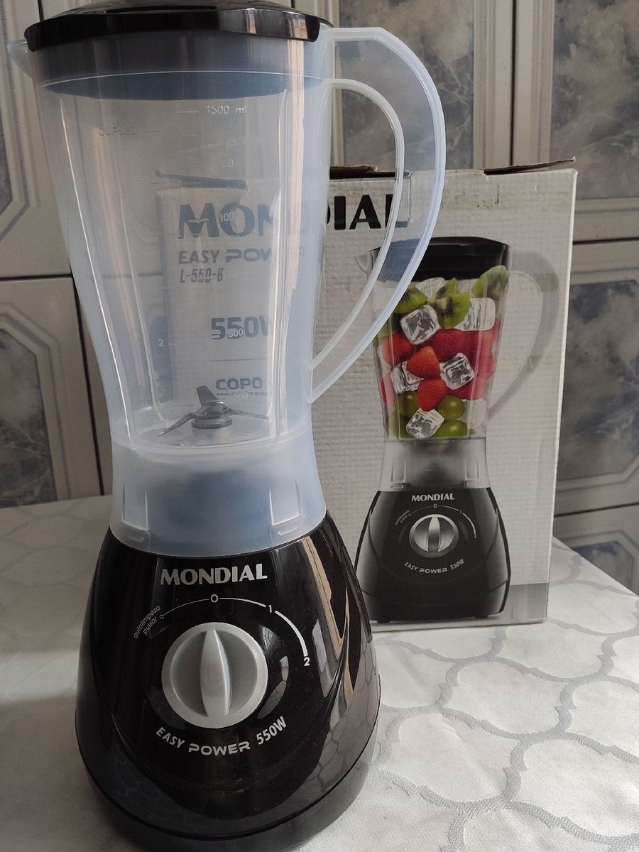 Liquidificador Mondial Power Novo | Item Info & Eletro Mondial Nunca ...