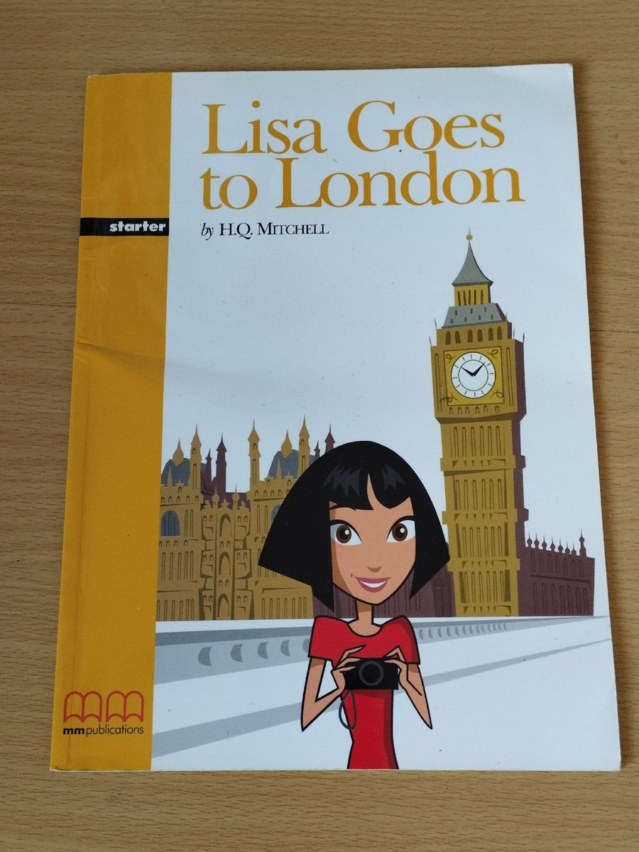 Lisa Goes To London Inglês Paradidático | Livro Usado 73304819 | enjoei