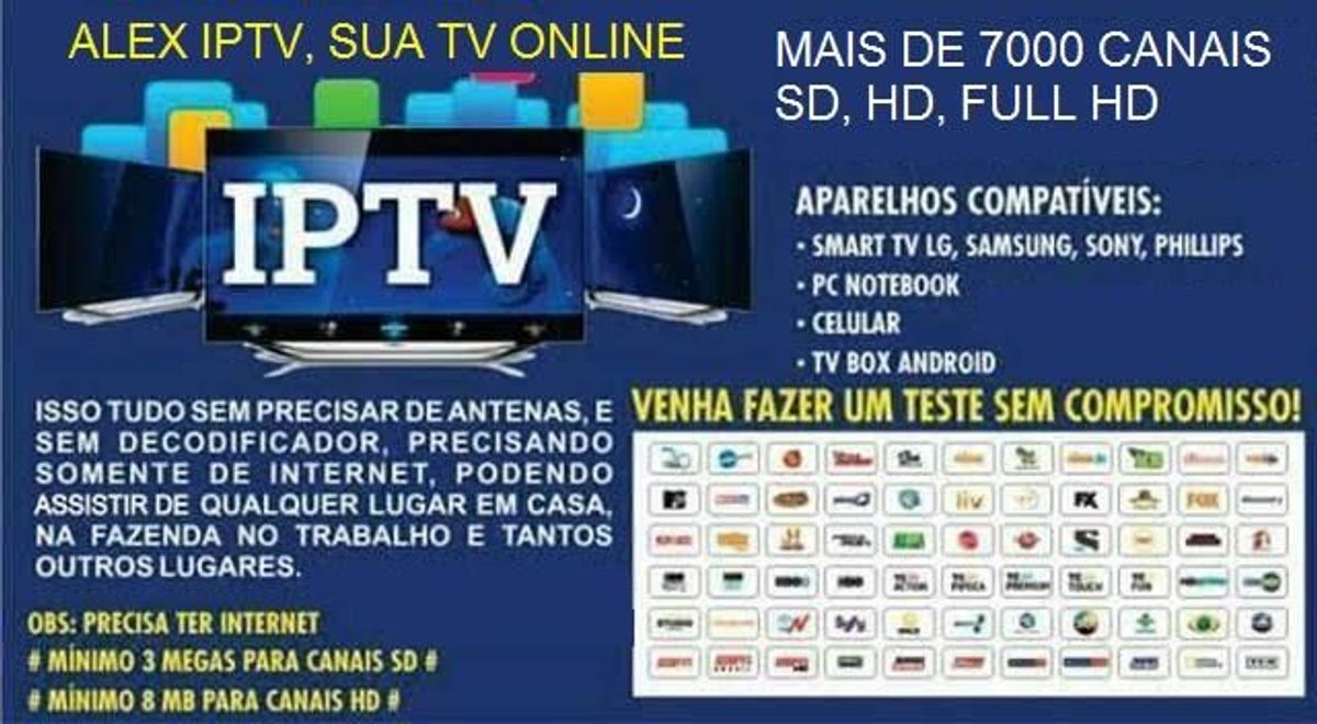 Lista Pré-paga Tv, Mais de 8000 Canais | Filme e Série Lg Samsung Nunca ...