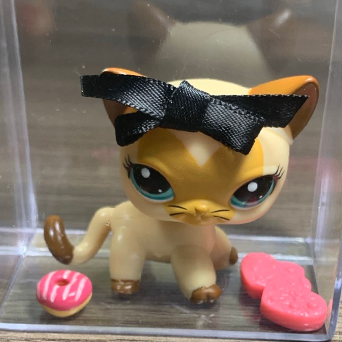 Littlest Pet Shop#3573 Gata Siamês Coração Original | Brinquedo Hasbro ...