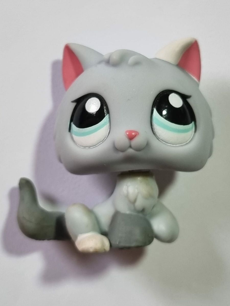 Littlest Pet Shop Lps Gato Filhote #1301 - Produto Importado ...