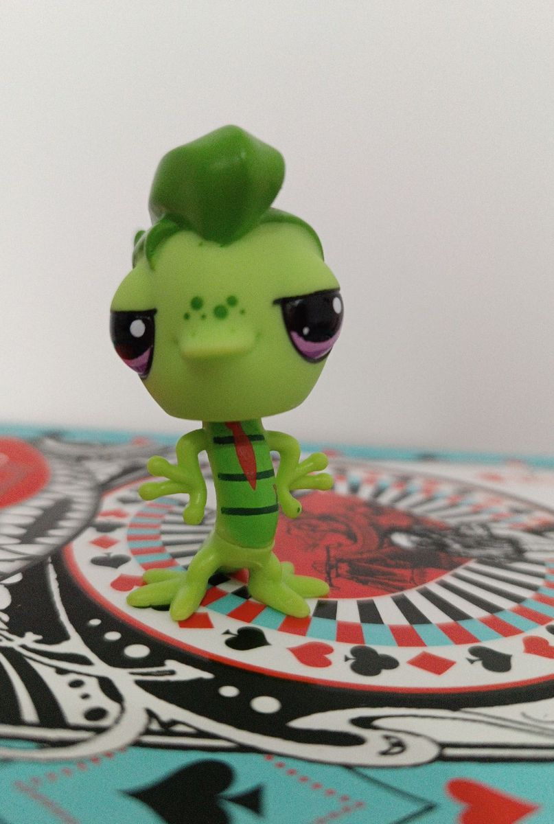 Littlest Pet Shop Vini Camaleão Lps | Brinquedo Littlest Pet Shop Usado ...