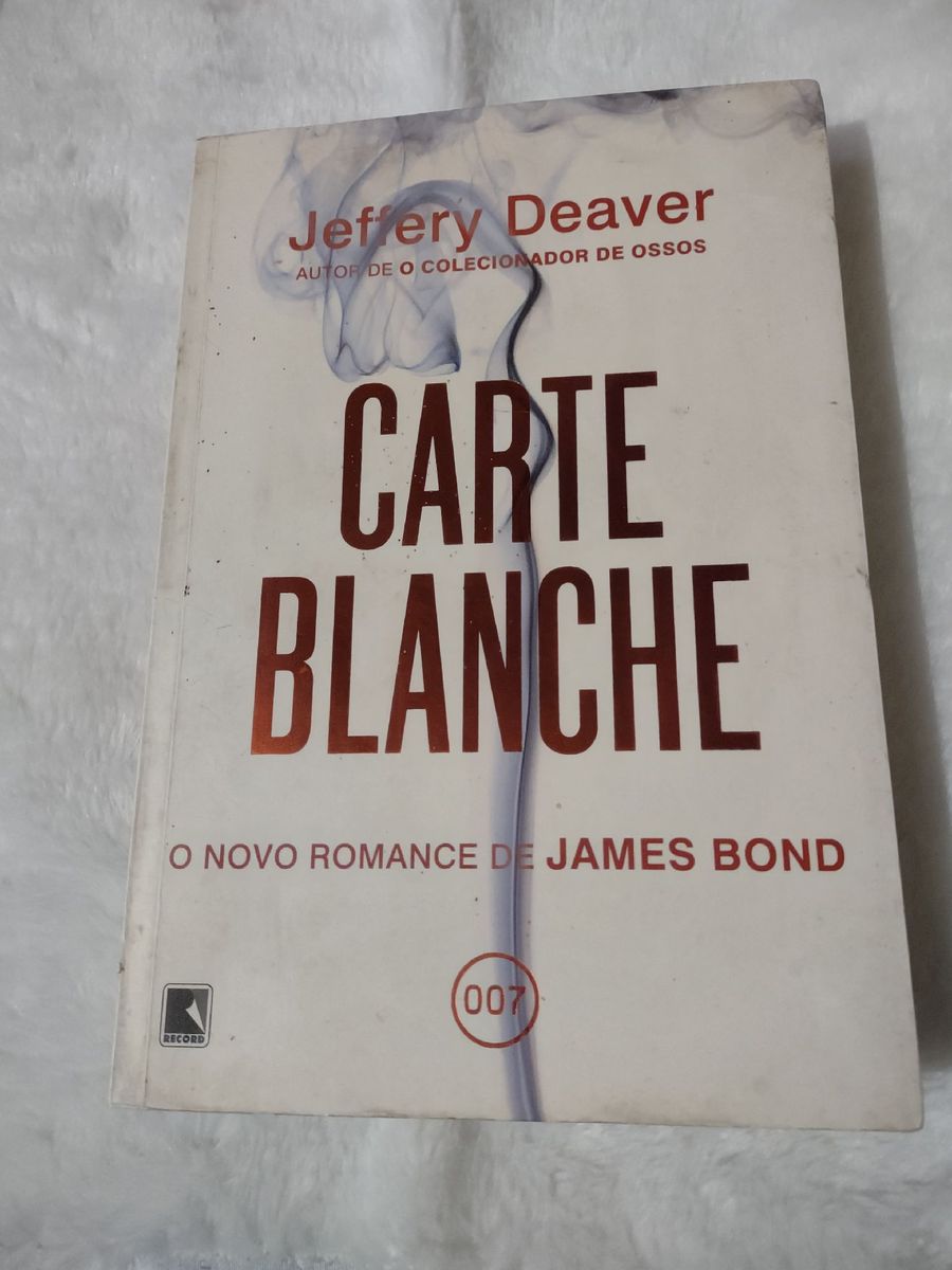 Livro 007, O Novo Romance de James Bond | Livro Editora Record Usado ...