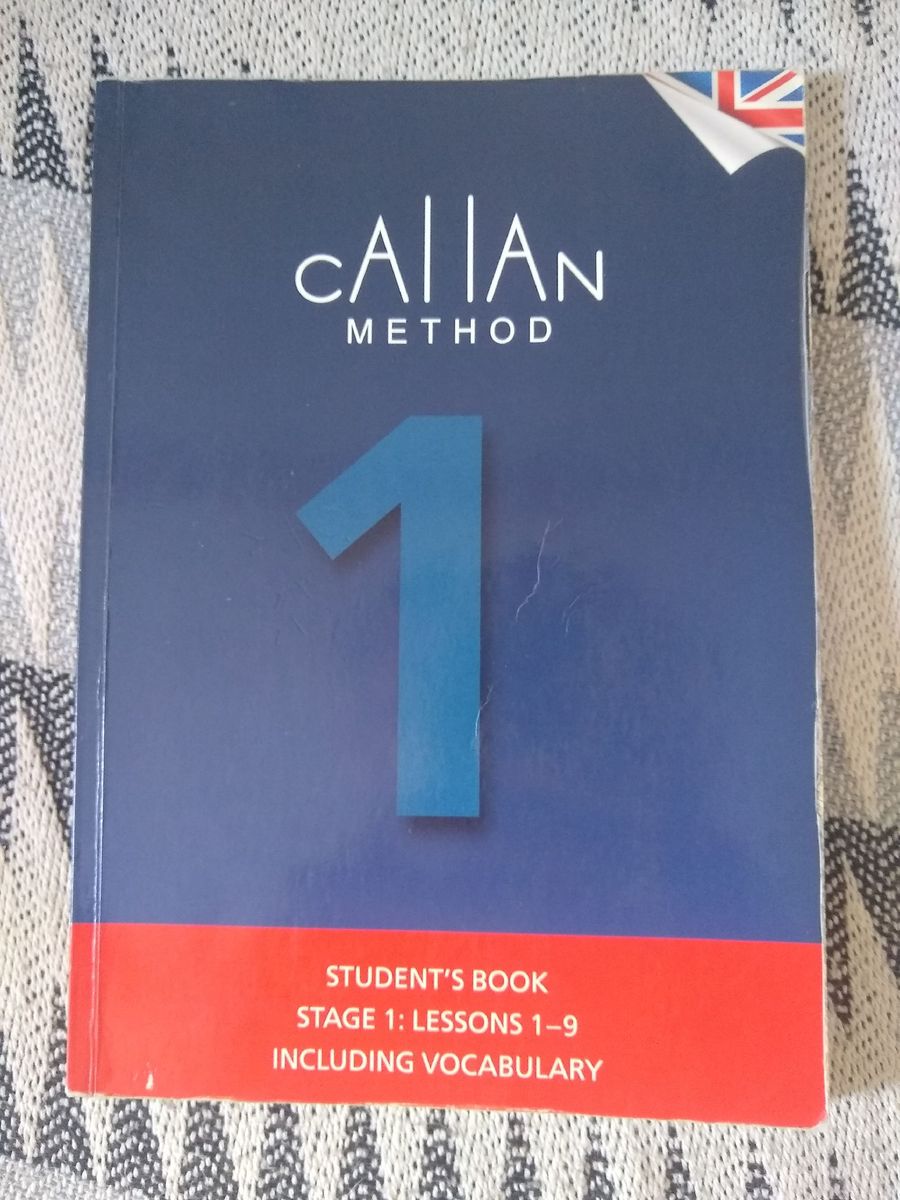 Livro 1 Método Callan | Livro Método Callan Usado 64892983 | enjoei