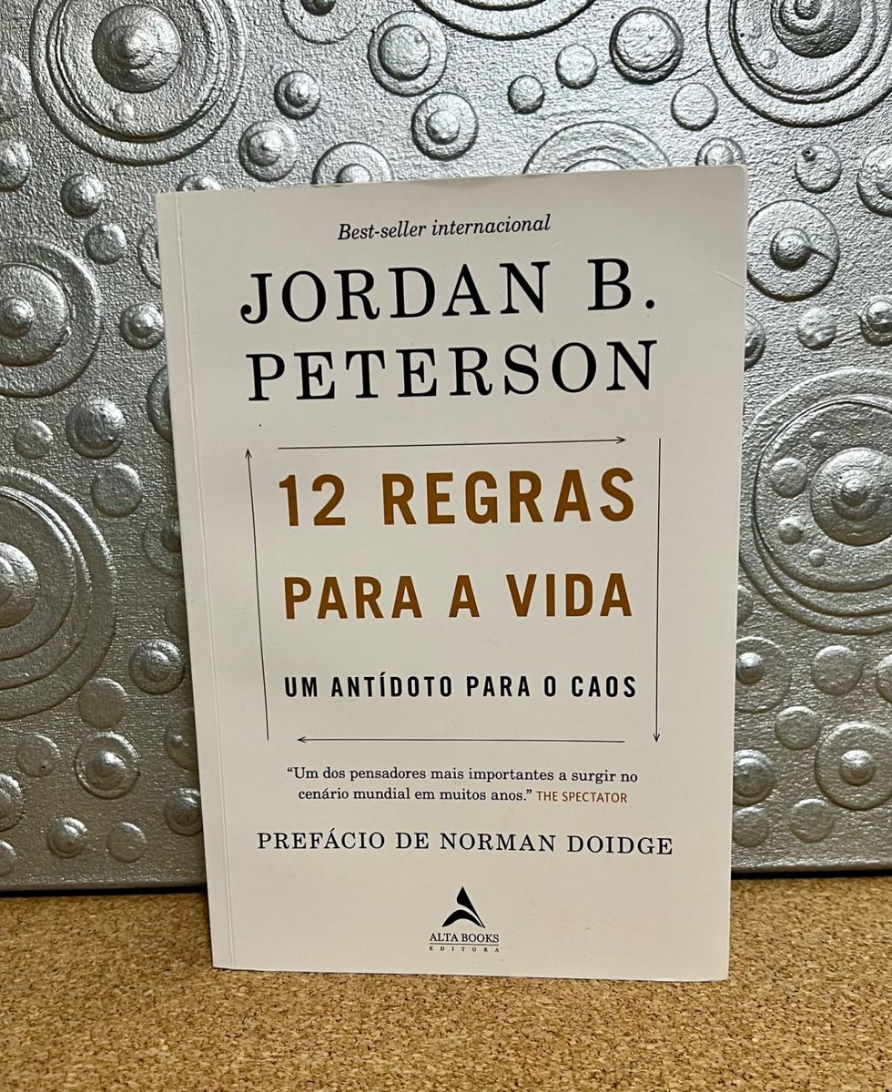 Livro - 12 Regras para a Vida - Jordan B. Peterson- Best-seller ...