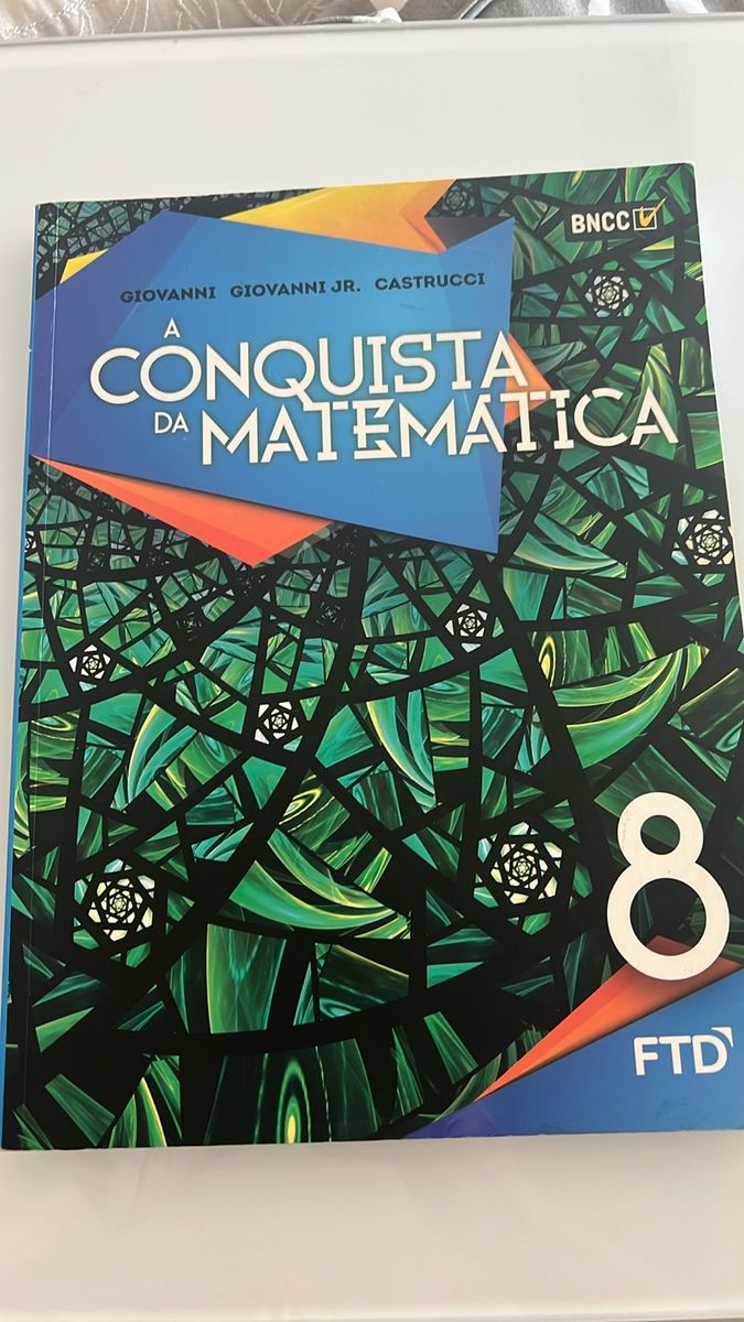 Livro a Conquista da Matemática 8 Ano | Livro Ftd Usado 97202055 | enjoei