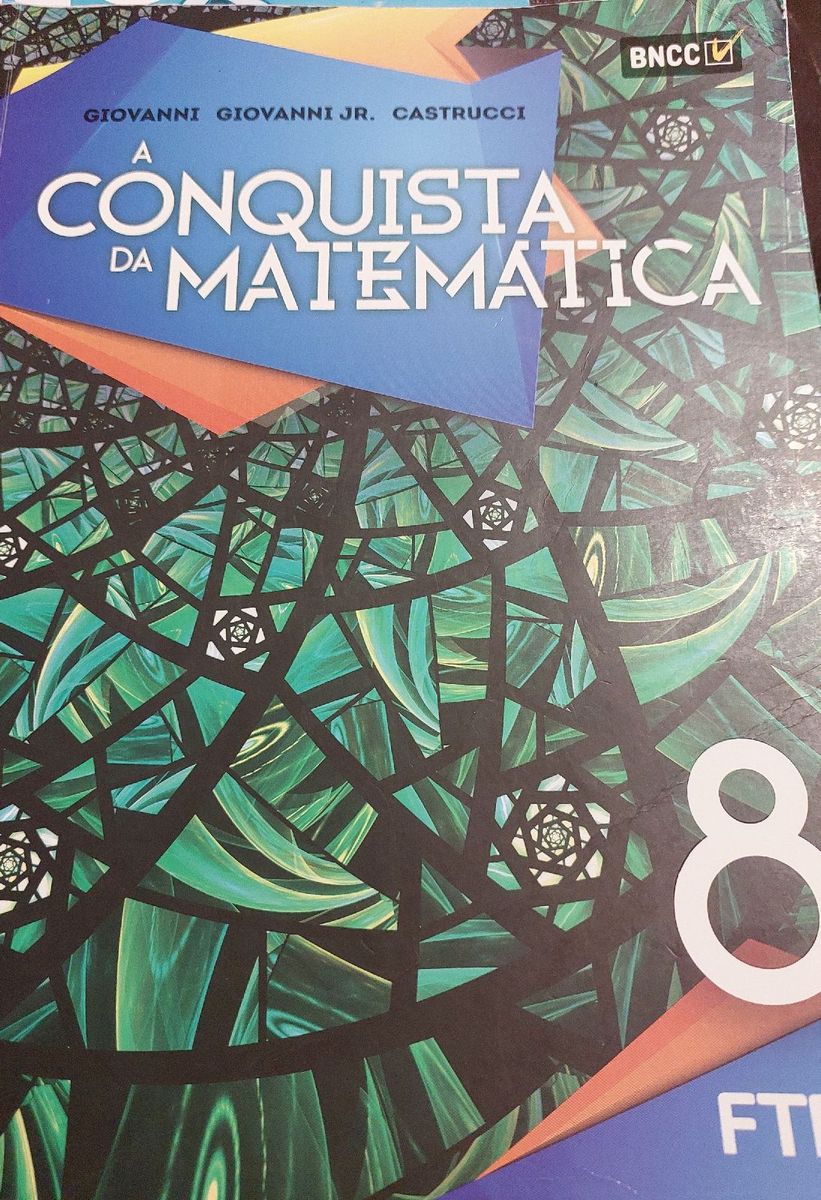 Livro a Conquista da Matemática 8 | Livro Ftd Usado 84422128 | enjoei