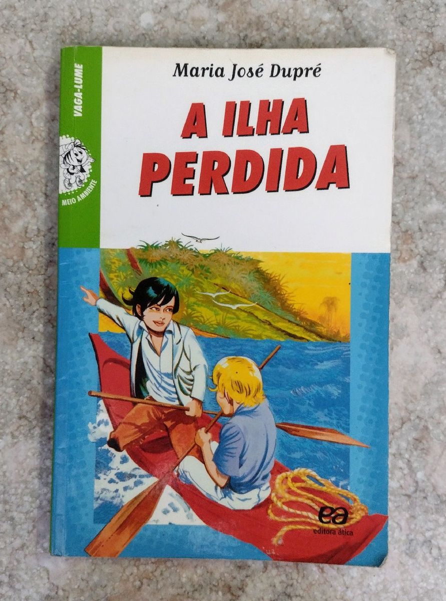 Livro a Ilha Perdida | Livro Editora Atica Usado 88582098 | enjoei