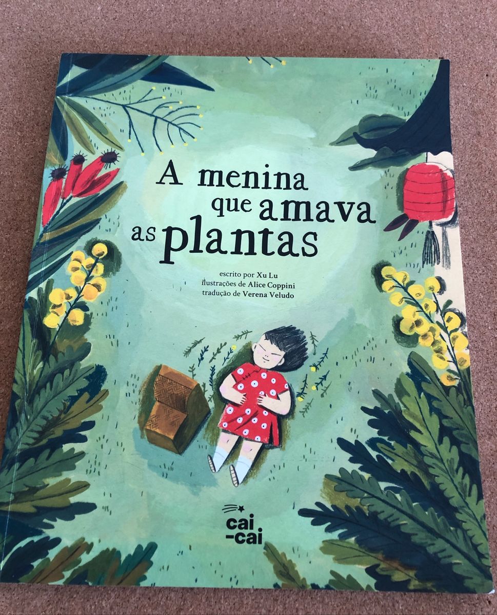 Livro a Menina Que Amava As Plantas | Livro Editora Cai Cai Usado 73432844 | enjoei