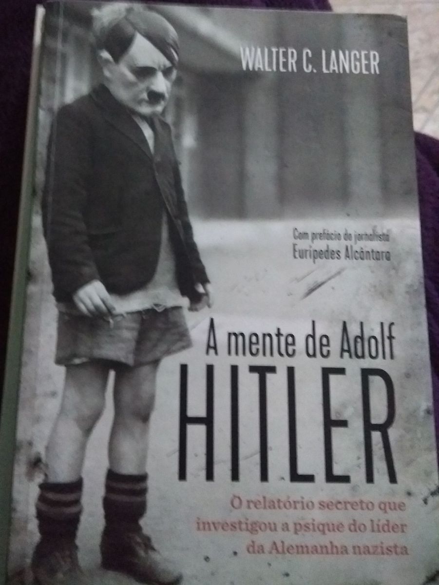 Livro a Mente de Adolf Hitler | Livro Walter C. Langer Usado 62263120 ...