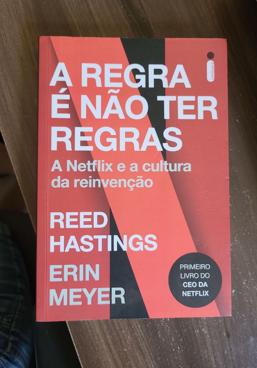 Livro a Regra É Não Ter Regras: a Netflix e a Cultura da Reivenção, de ...