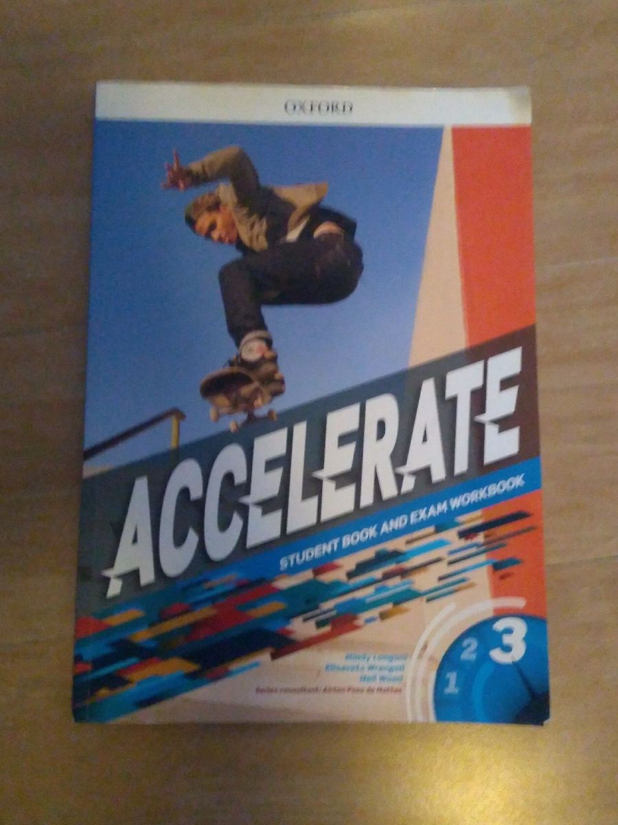 Livro Accelerate Student Book And Exam Workbook | Livro Oxford Usado ...