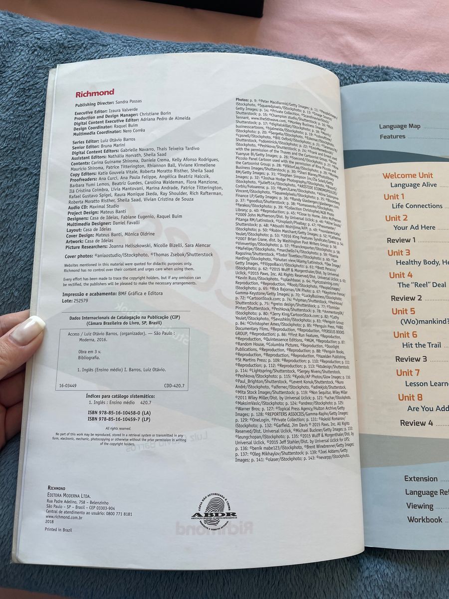 Livro Access 2, Student's Book | Livro Richmond Usado 65515794 | enjoei