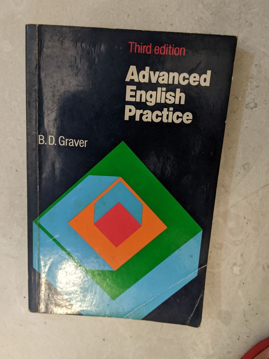 Livro Advanced English Practice | Livro B D Graver Usado 68306558 | enjoei