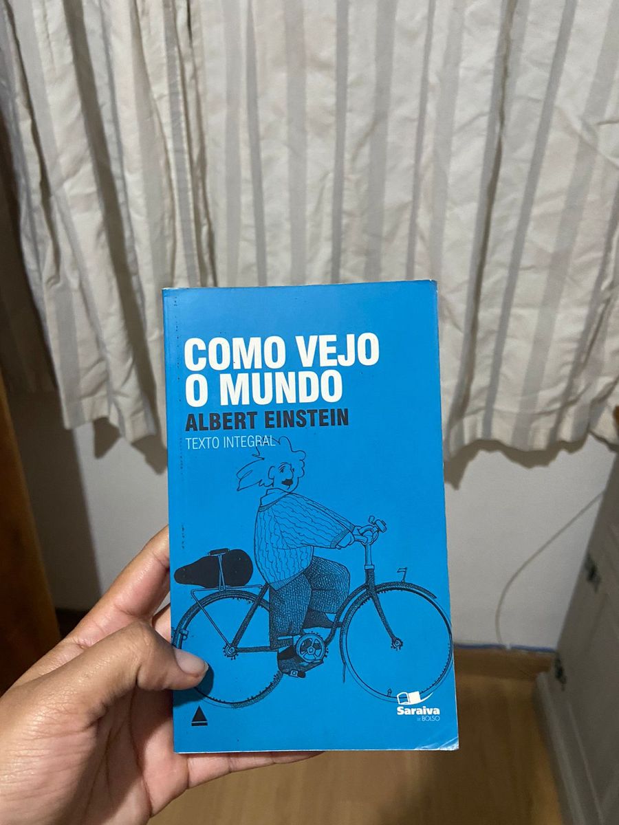 Livro Albert Einstein Como Vejo O Mundo | Livro Usado 86625698 | enjoei
