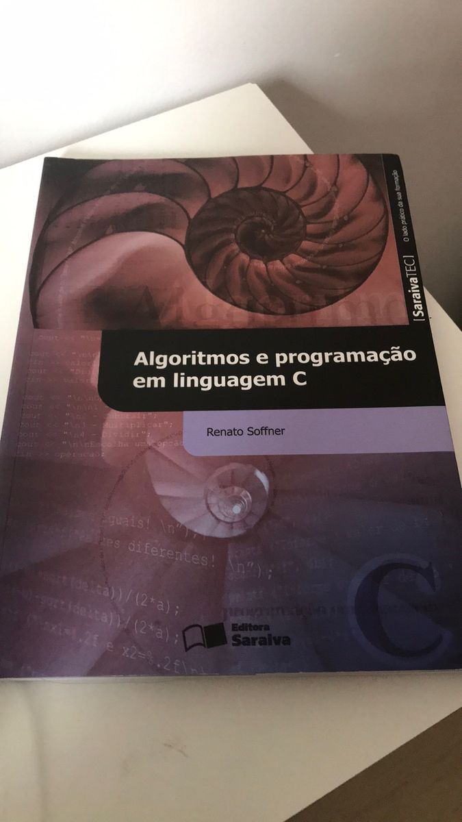 Livro Algoritmo e Programação em Linguagem C | Livro Editora Saraiva ...