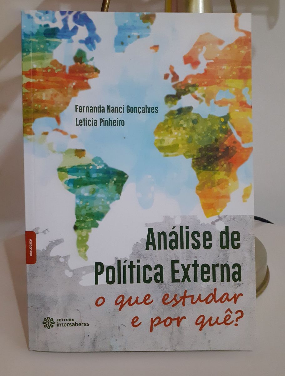 Livro Análise de Política Externa O Que Estudar e por Quê - Editora ...