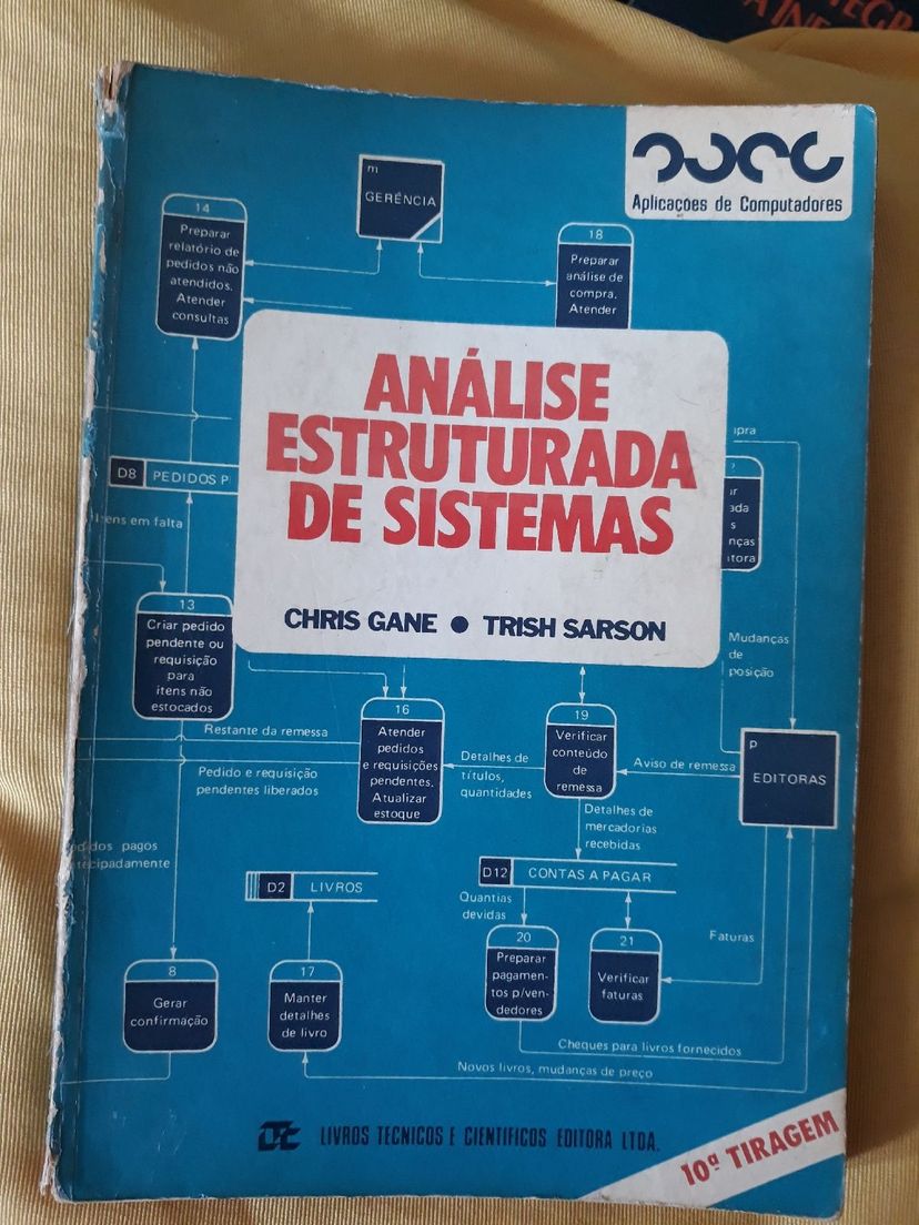 Livro Análise Estruturada de Sistemas | Livro Editora Ltc Usado ...