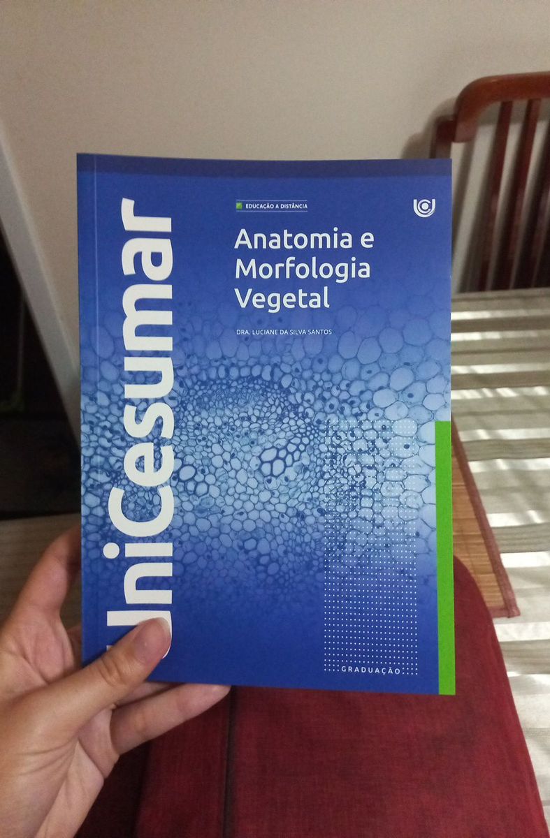 Livro Anatomia e Morfologia Vegetal | Livro Unicesumar Nunca Usado ...