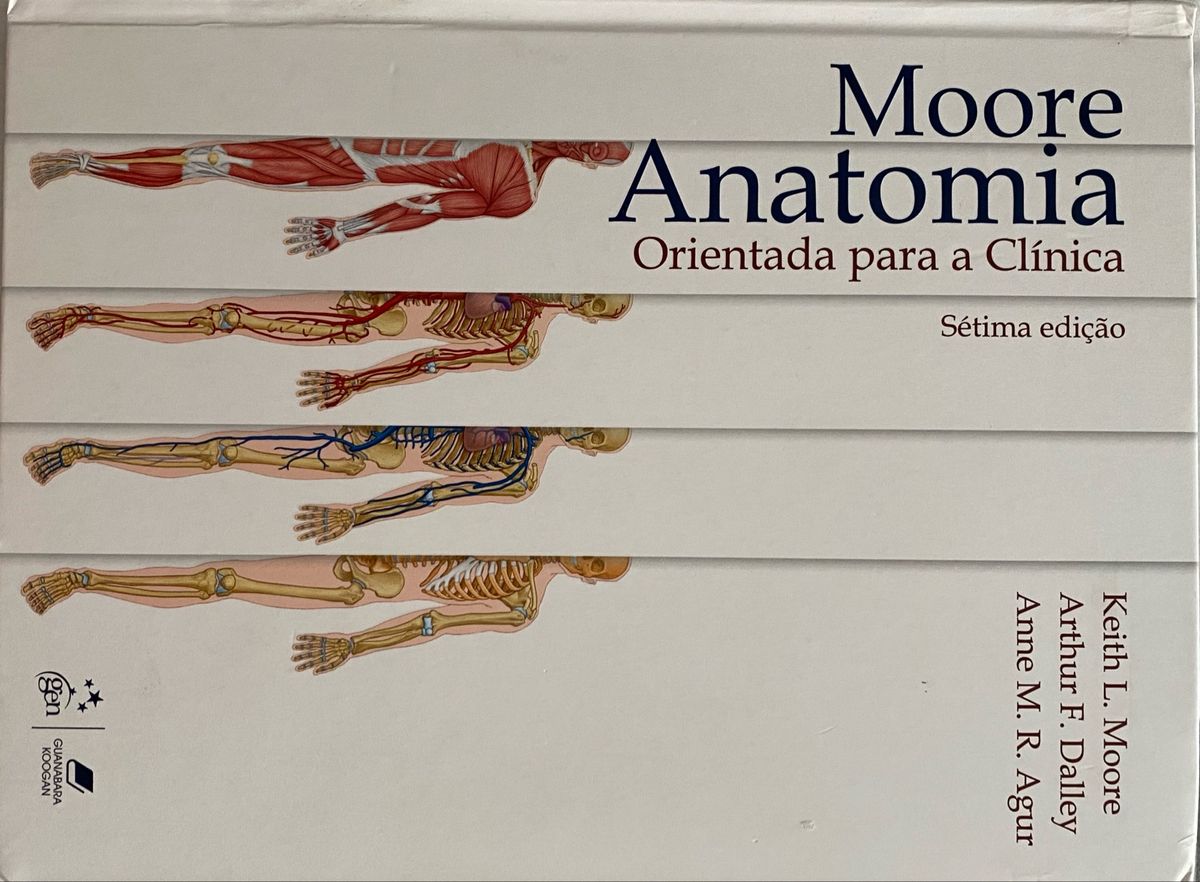 Livro Anatomia Orientada para a Clínica 7ªed | Livro Gen Usado 52143278 ...