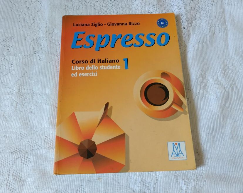 Livro Apostila de Curso de Idioma Italiano Espresso 1 Libro Dello ...