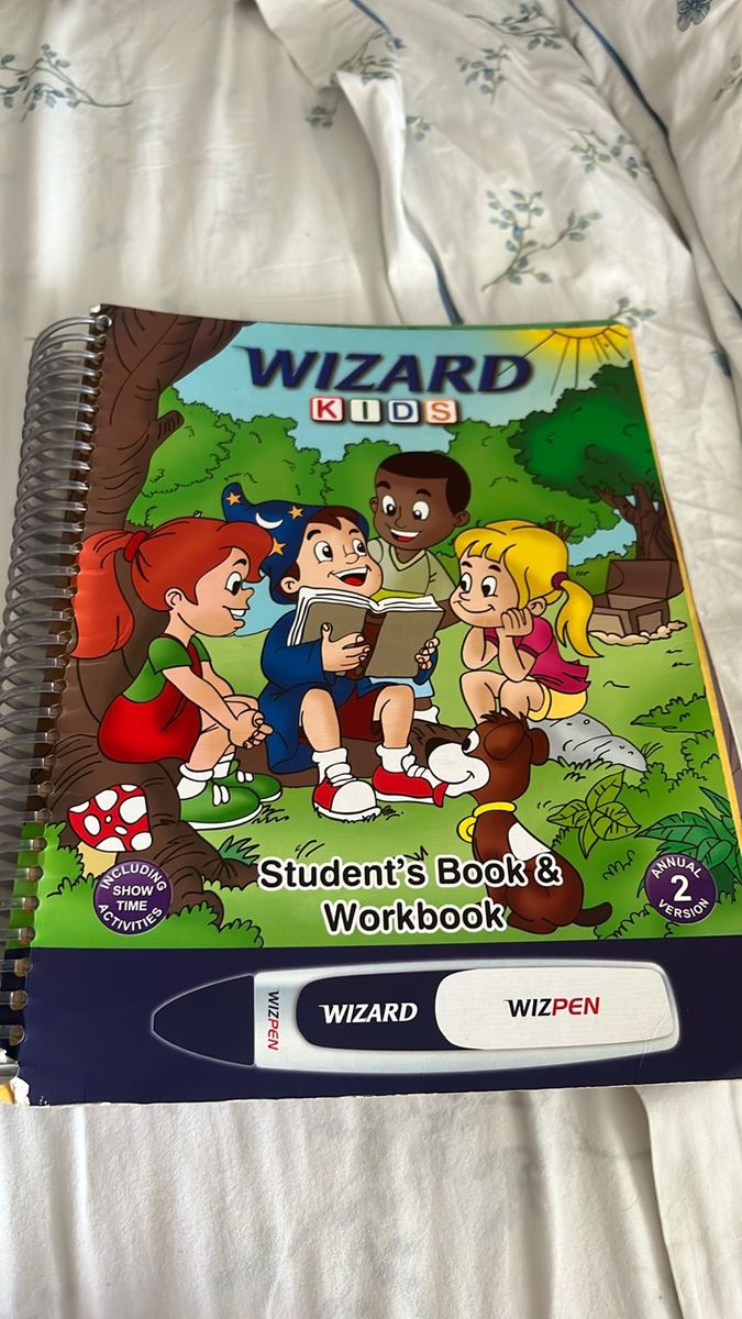Livro/apostila Wizard Kids Students Book & Workbook Segunda Versão ...