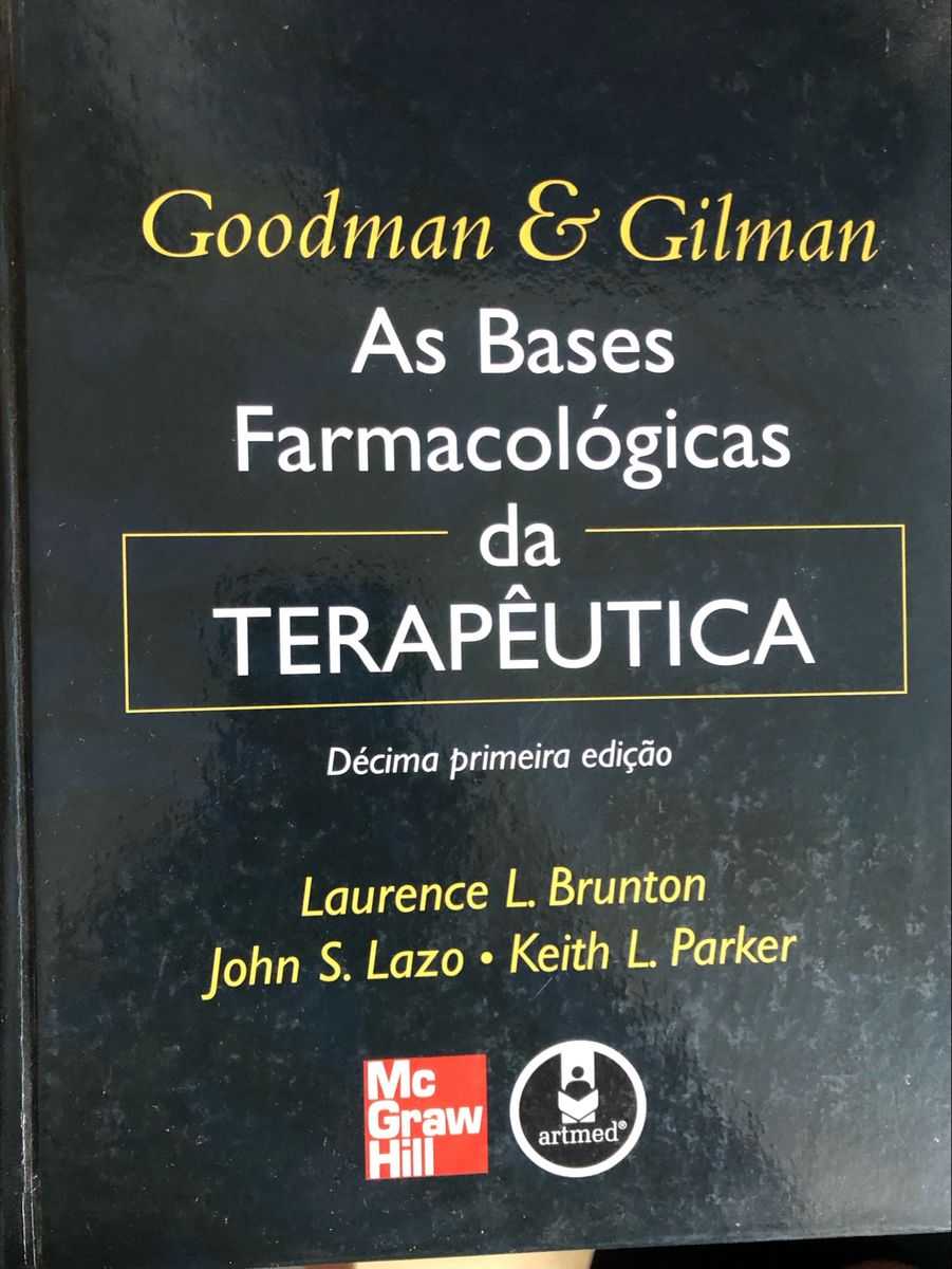 Livro As Bases Farmacologia Terapeutica | Livro Amgh Usado 80331306 ...
