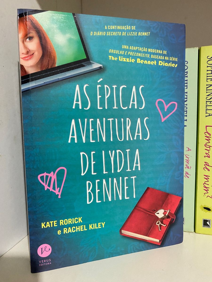 Livro As Épicas Aventuras de Lydia Bennet Autoras Kate Rorick e Rachel ...