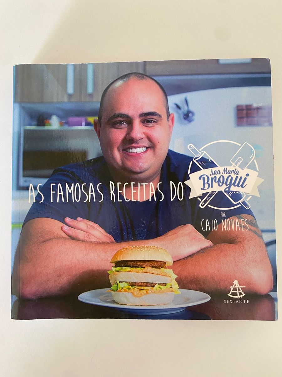 Livro As Famosas Receitas do Ana Maria Brogui (caio Novaes) | Móvel p ...