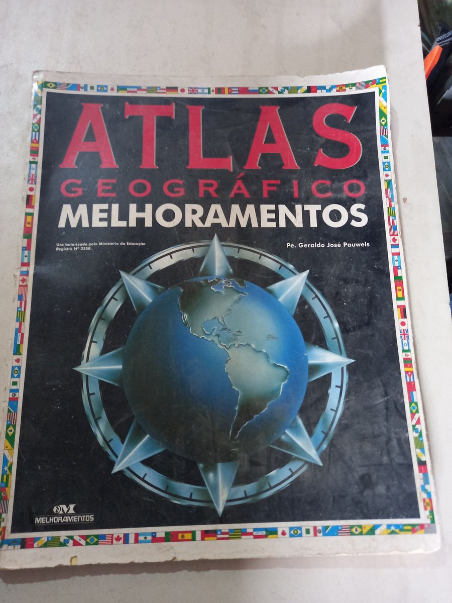 Livro Atlas Geográfico Melhoramentos Pe. Geraldo José | Livro Usado ...