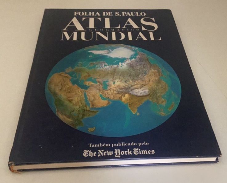 Livro - Atlas Geográfico Mundial - Folha de São Paulo | Livro Folha De ...