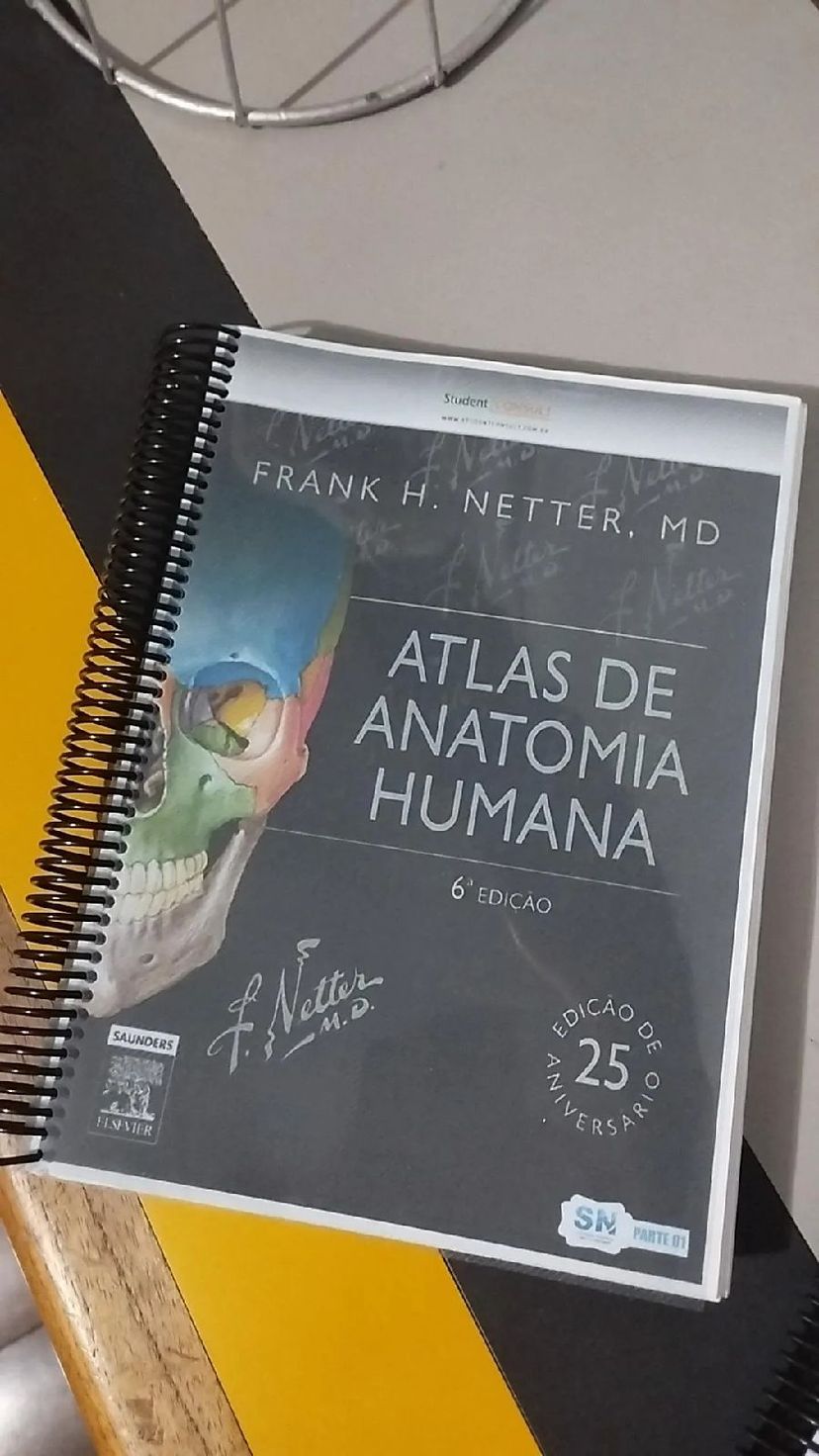 Livro Atlas Netter. Anatomia Semi Colorido | Livro Livro Usado 99440424 ...