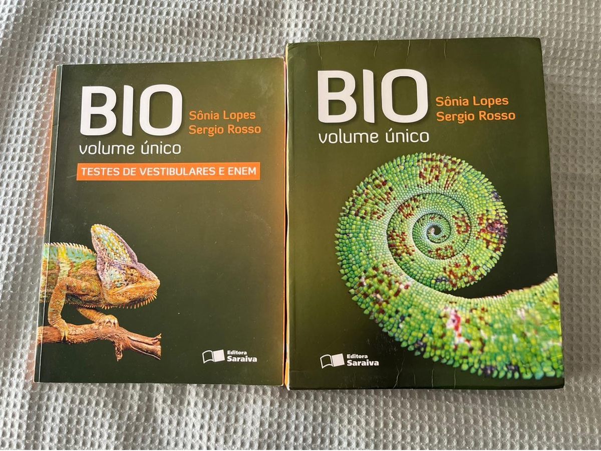Livro Biologia Volume Único Sônia Lopes | Livro Editora Saraiva Nunca Usado 86740449 | enjoei