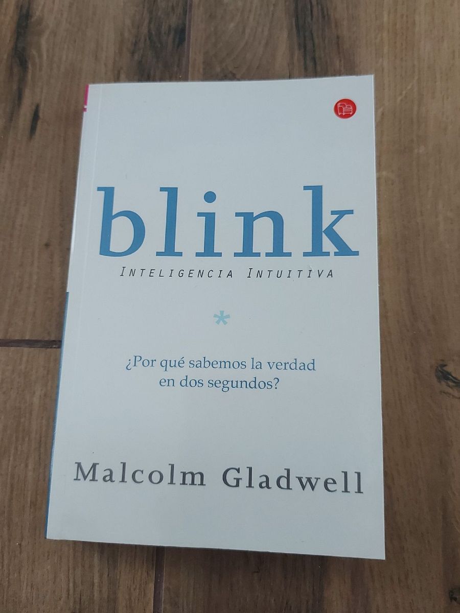 Livro Blink Inteligência Intuitiva | Livro Malcolm Gladwell Nunca Usado ...