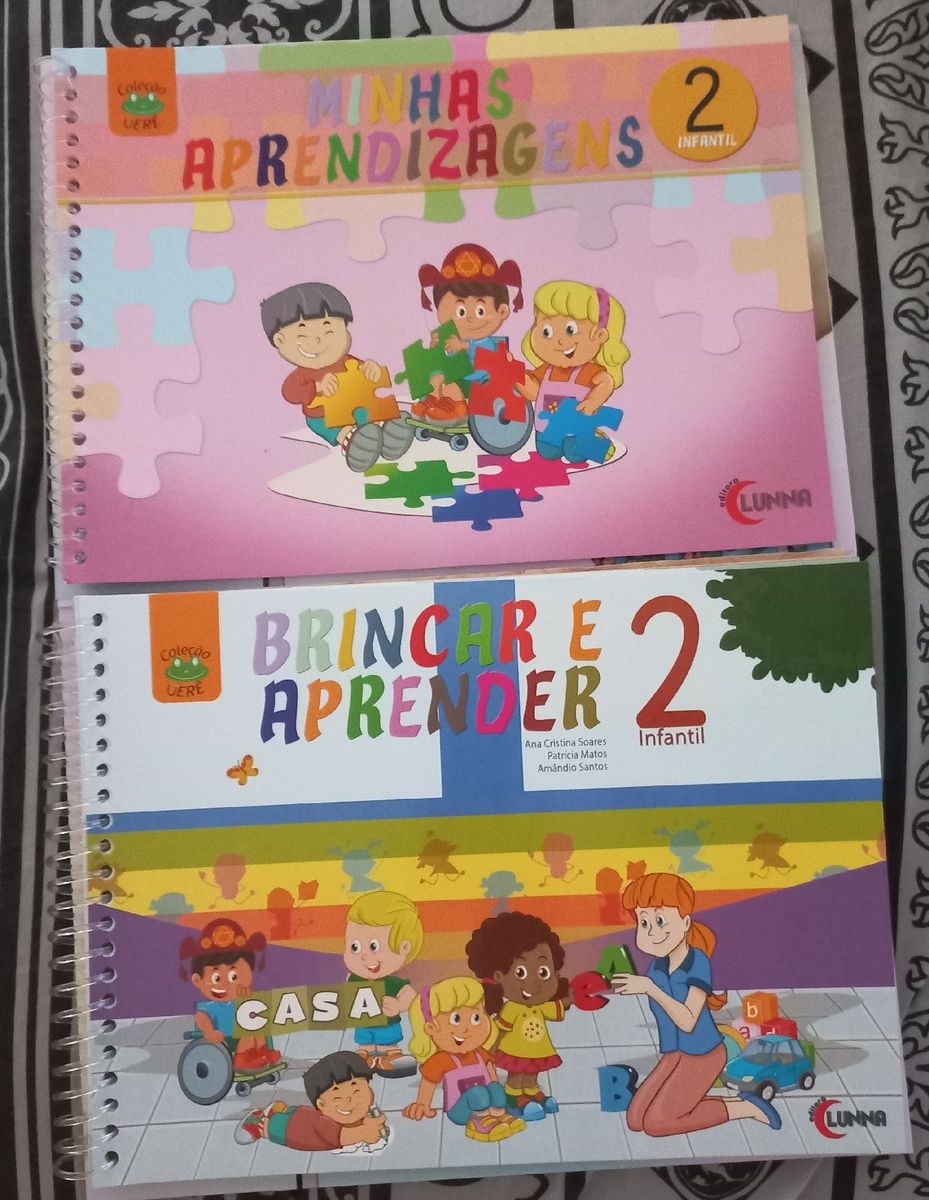 Livro Brincar e Aprender 2 Coleção Uerê | Livro Editora Lunna Nunca ...
