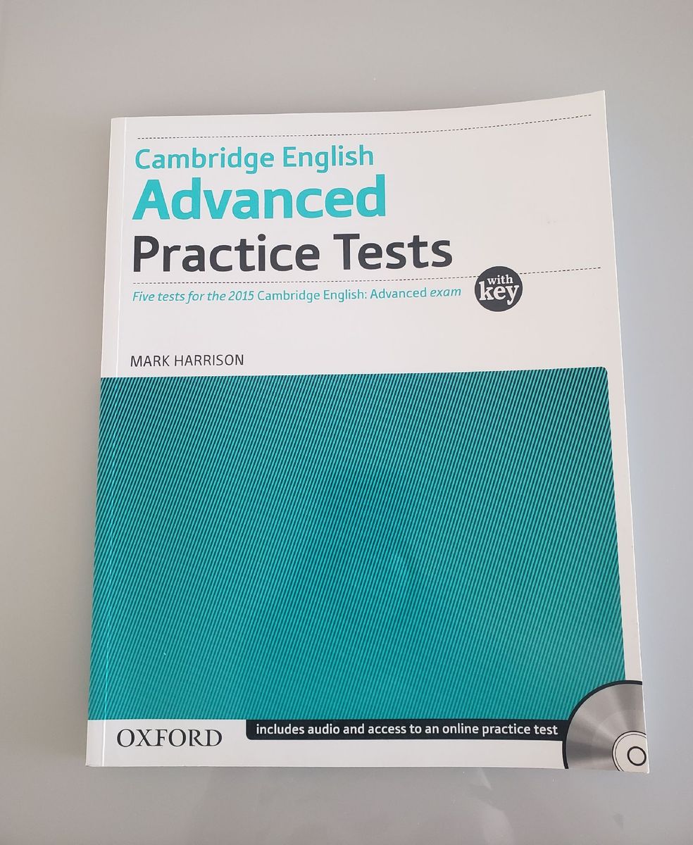 Livro Cambridge English Advanced Practice Tests Usado Livro Oxford