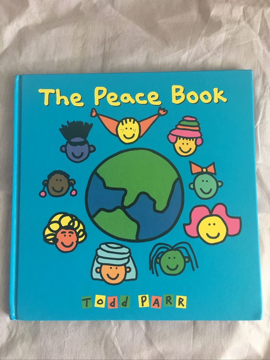 Livro Capa Dura The Peace Book sem Uso da Todd Parr | Livro Little ...
