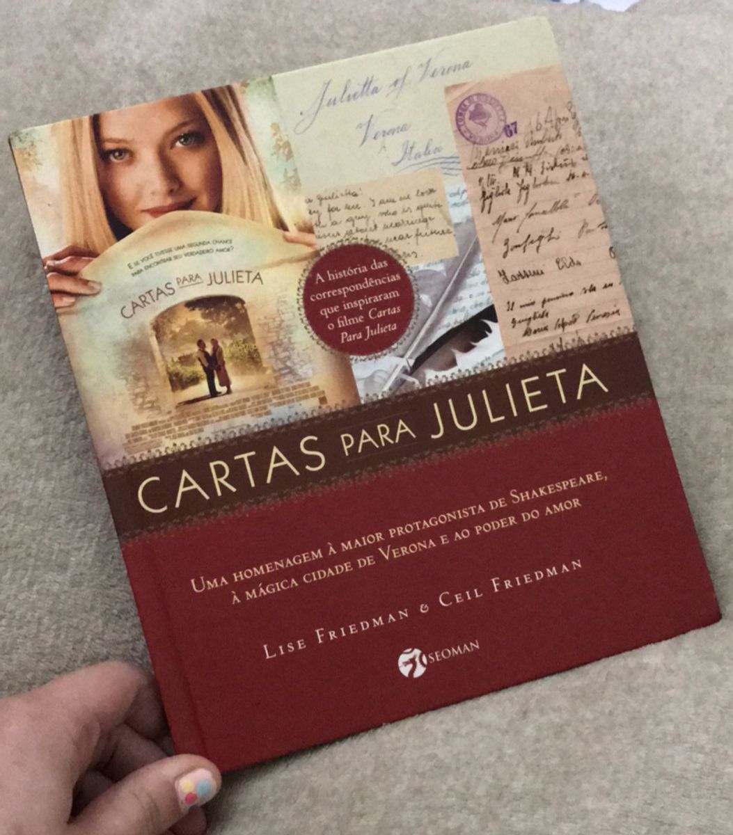 Livro Cartas para Julieta | Livro Seoman Usado 45604622 | enjoei Livro Cartas para Julieta | Livro Seoman Usado 45604622 | enjoei