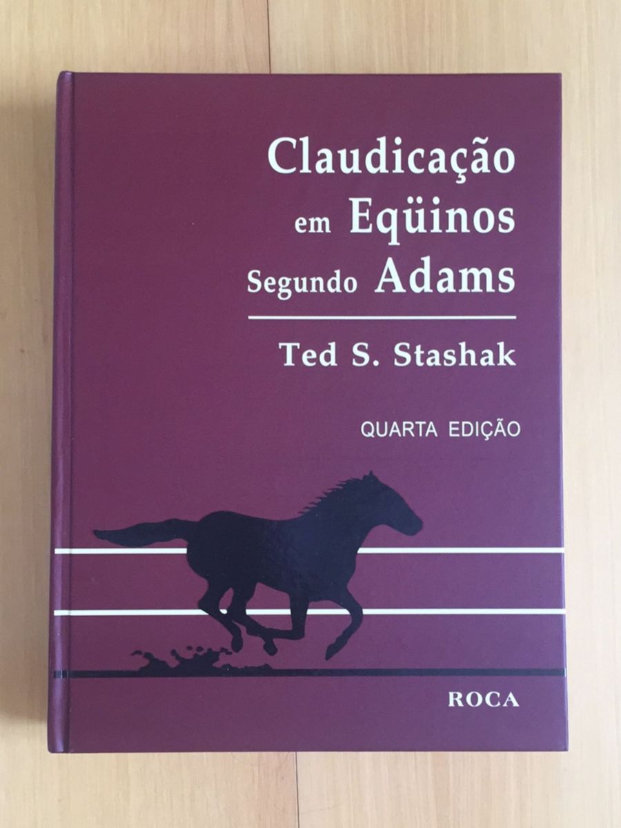 Livro Claudicação de Equinos Segundo Adams - Veterinária | Livro Nunca ...