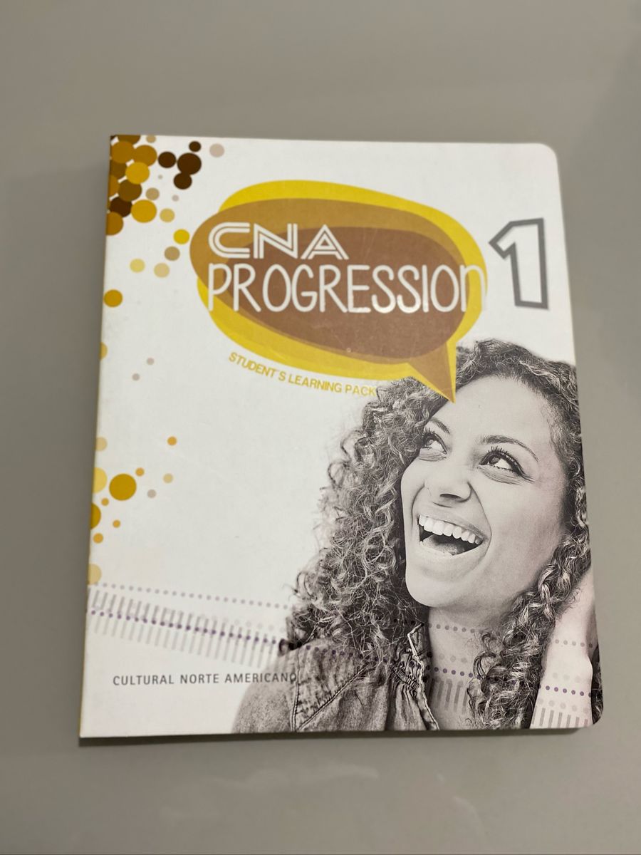 Livro Cna Progression 1 | Livro Cna Usado 74526662 | enjoei