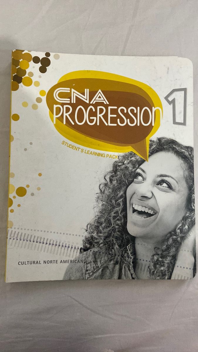 Livro Cna Progression 1 | Livro Cna Usado 108444988 | enjoei