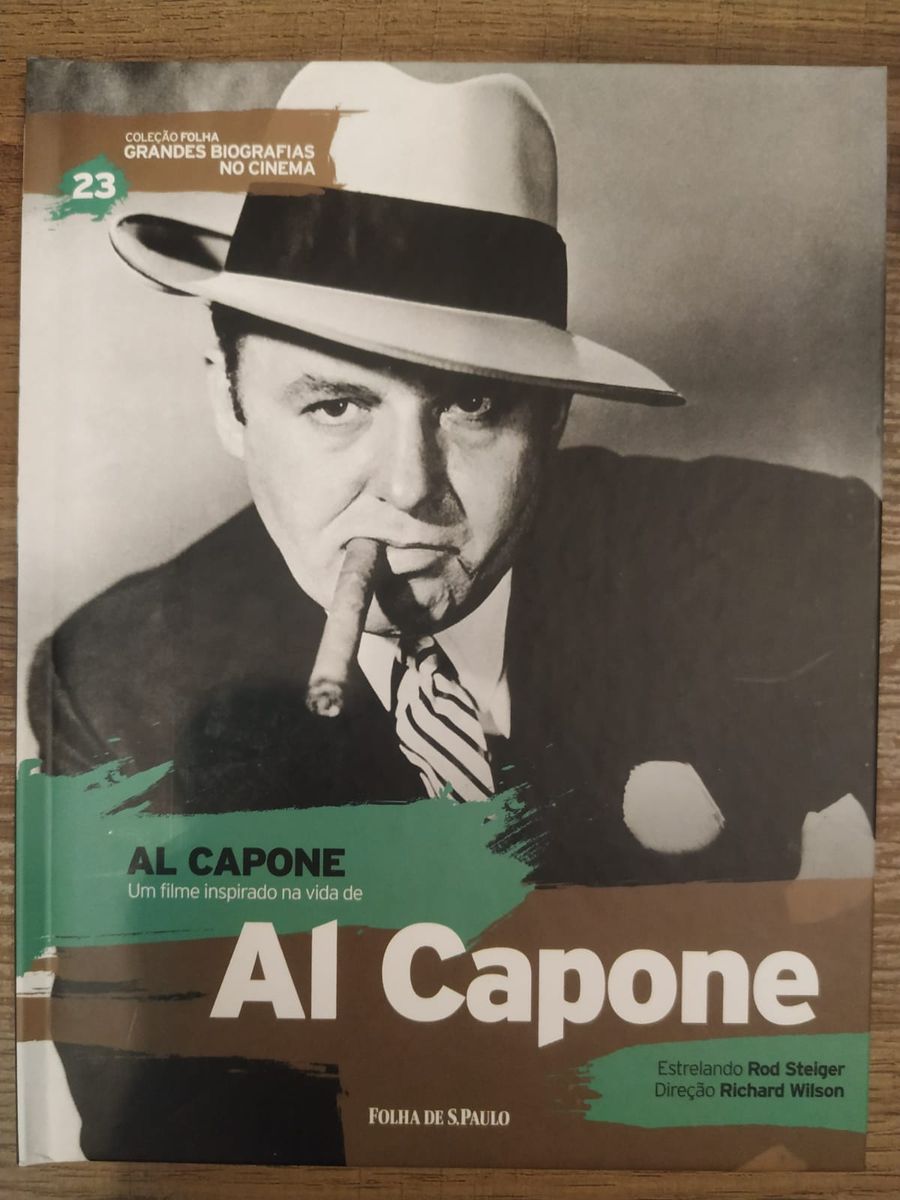 Livro Coleção Folha de São Paulo - Al Capone | Livro Folha De São Paulo ...