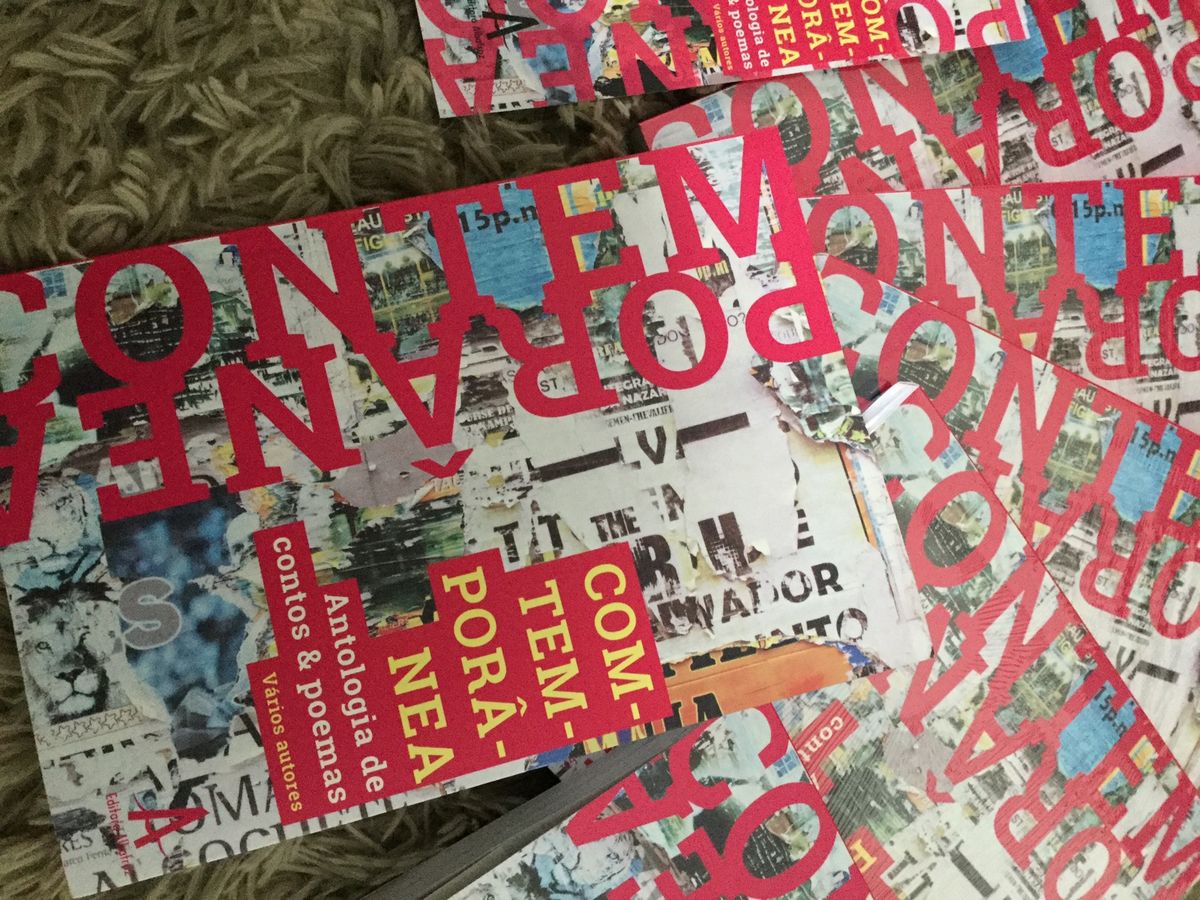 Livro Coletânea Antologia de Poesia e Contos com Diversos Autores ...