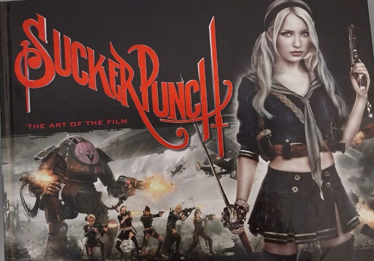 Livro com a Arte do Filme Sucker Punch. Importado. Ótimo Estado | Livro Titan Books Usado ...