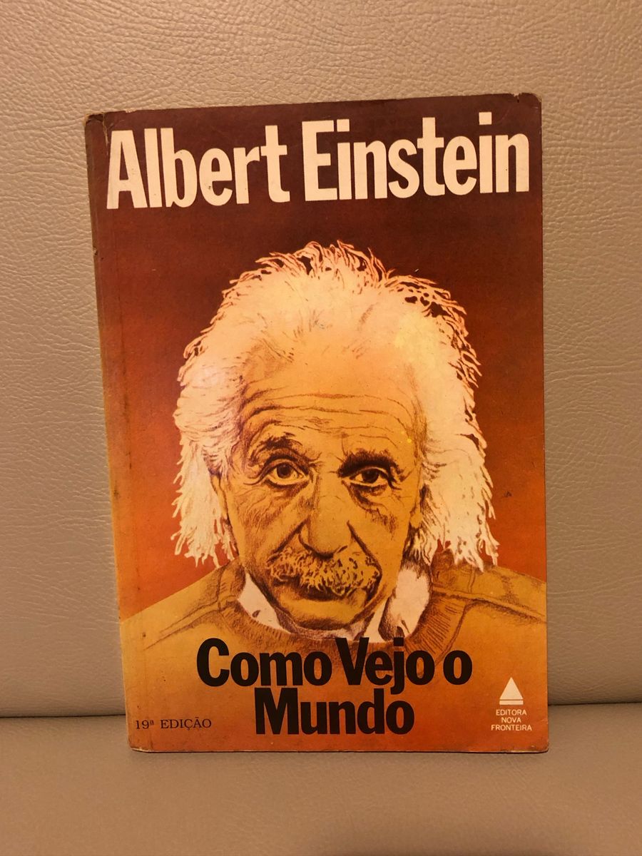 Livro: Como Vejo O Mundo - Albert Einstein | Livro Editora Nova Fronteira Usado 43130049 | enjoei