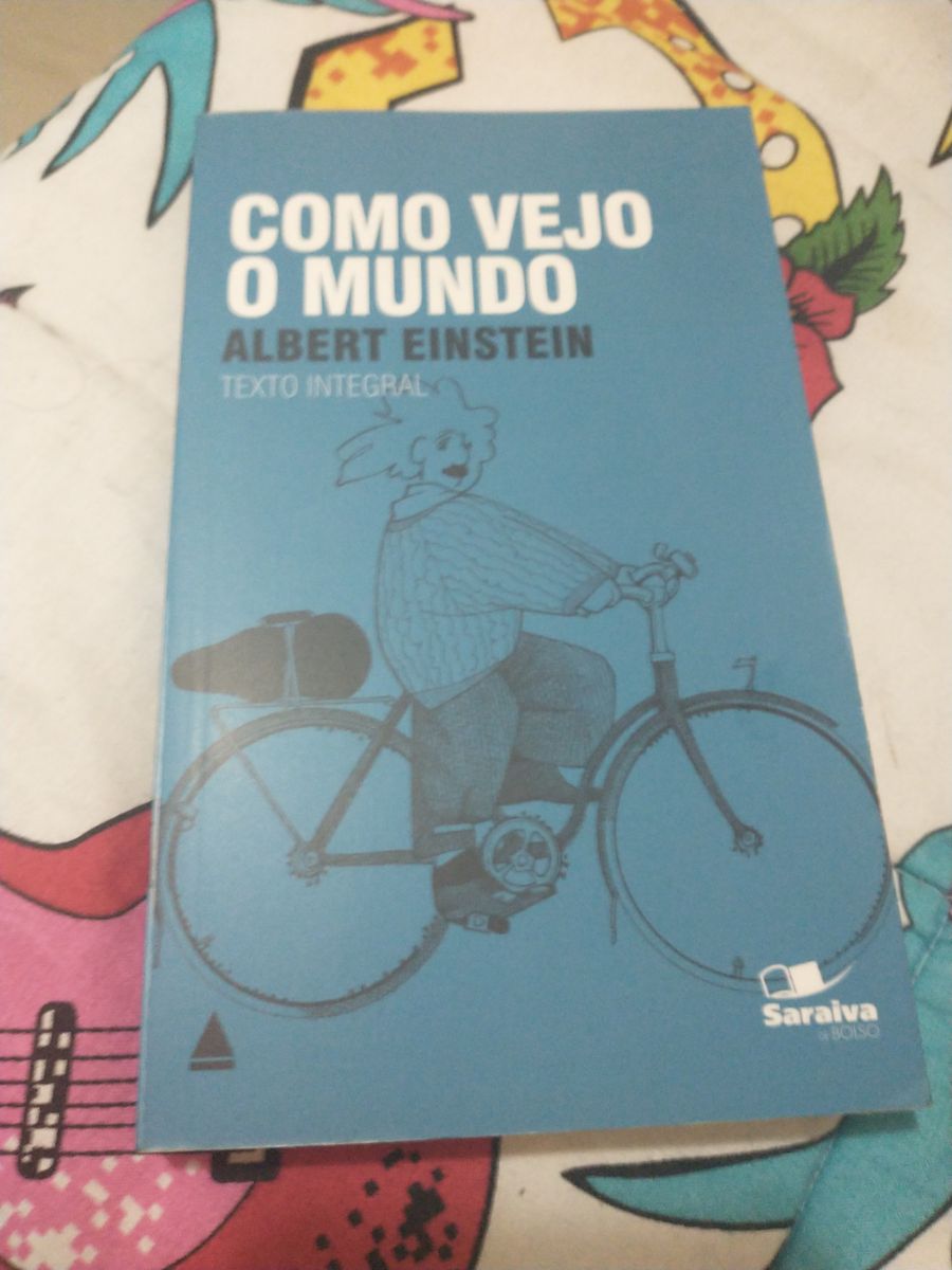Livro Como Vejo O Mundo de Albert Einstein | Livro Saraíva Usado 55947148 | enjoei