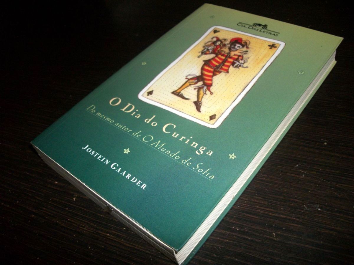 Livro Companhia Das Letras "o Dia do Curinga", de Jostein Gaarder ...