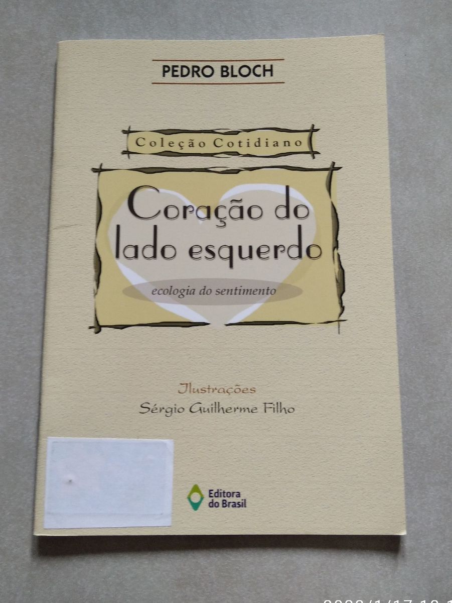 Livro Coração do Lado Esquerdo | Livro Editora Do Brasil Usado 81142738 ...